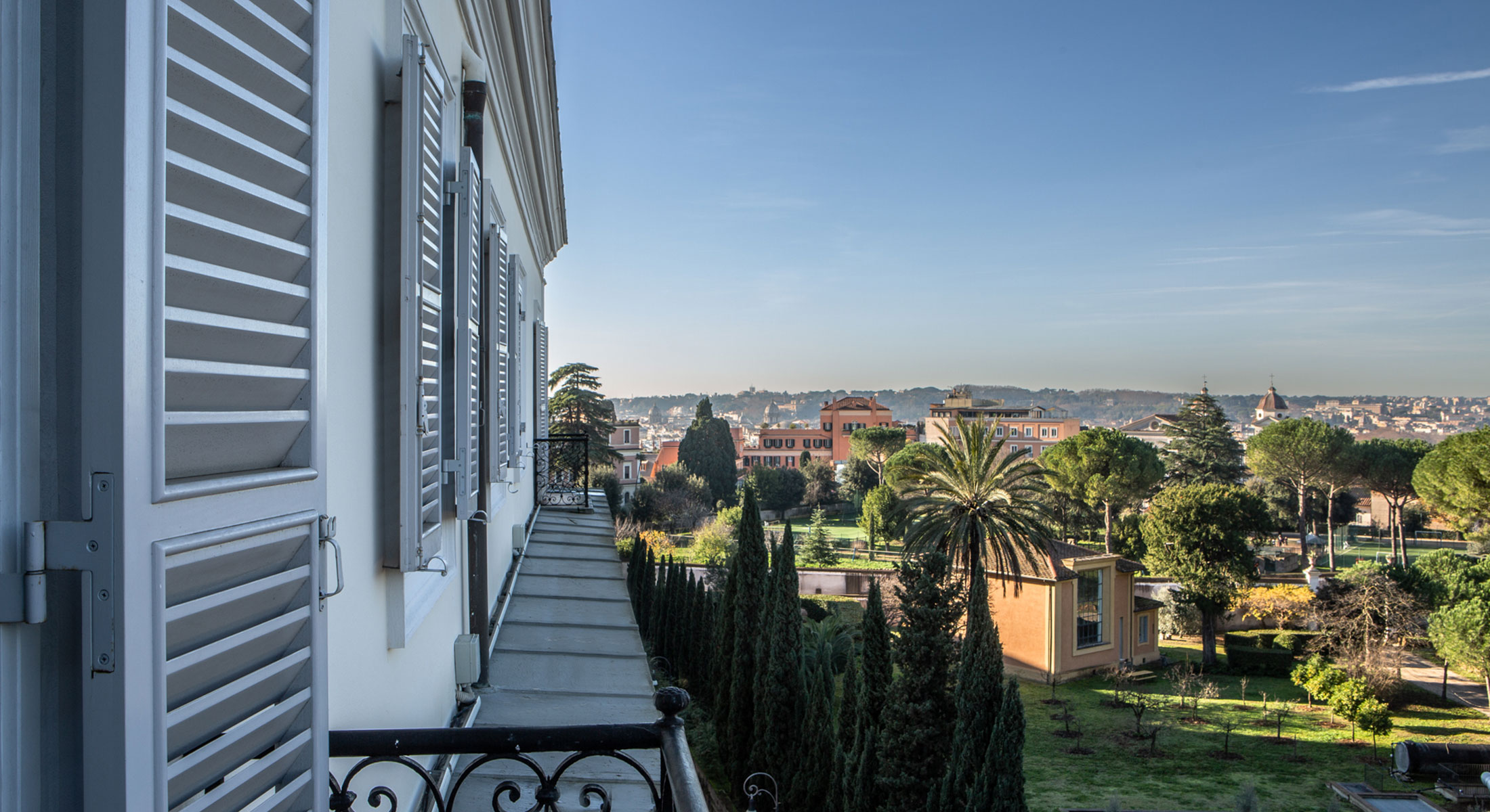 5-star Rooms with Balcony | Sofitel Rome Villa Borghese