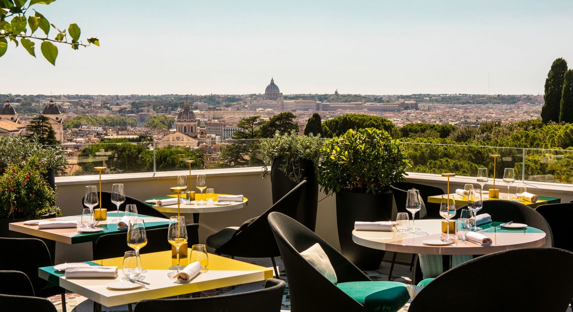 Rooftop Bar and Restaurant | Sofitel Rome Villa Borghese