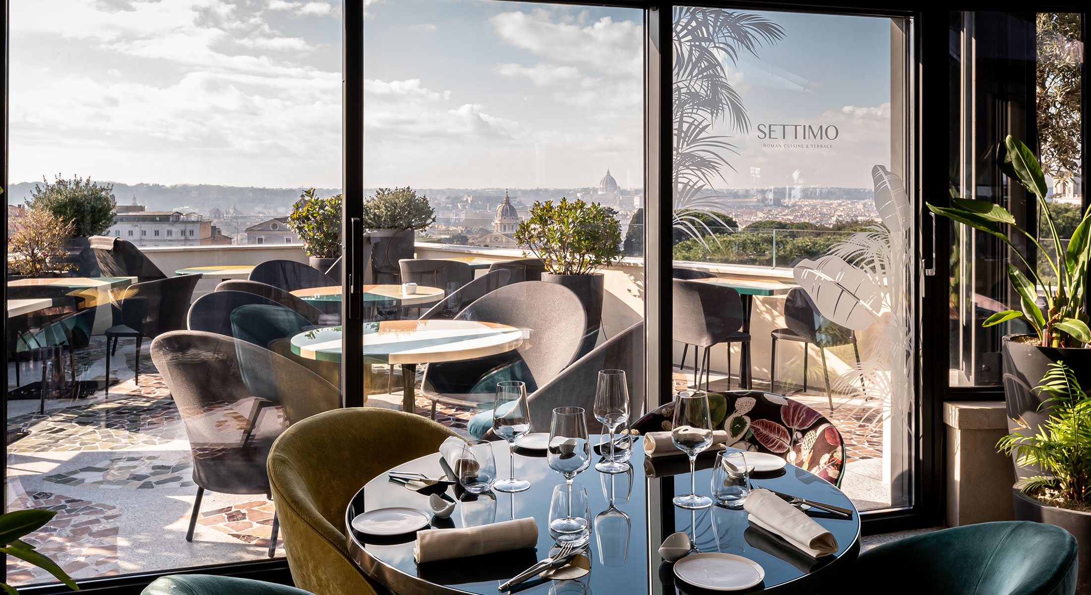 Settimo | Italian Rooftop Restaurant in Rome