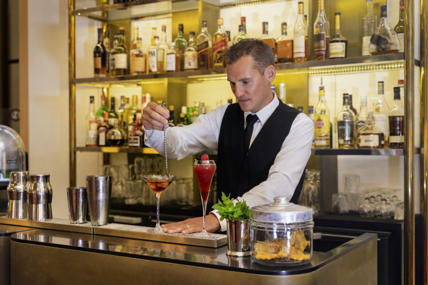 Hôtel Carlton Lyon - MGallery - LE BAR DU CARLTON